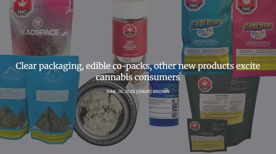 New Packaging, Edible Co-packs, excite Cannabis Consumer